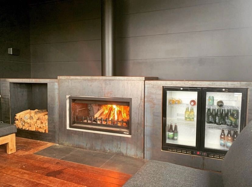 How customisable is an outdoor fireplace?