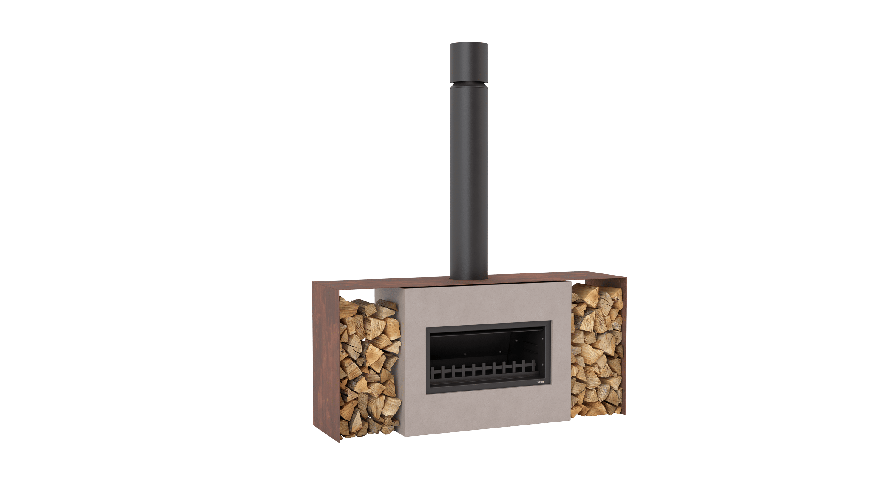 Mini Burton Outdoor Fireplace | Products | Trendz Outdoors