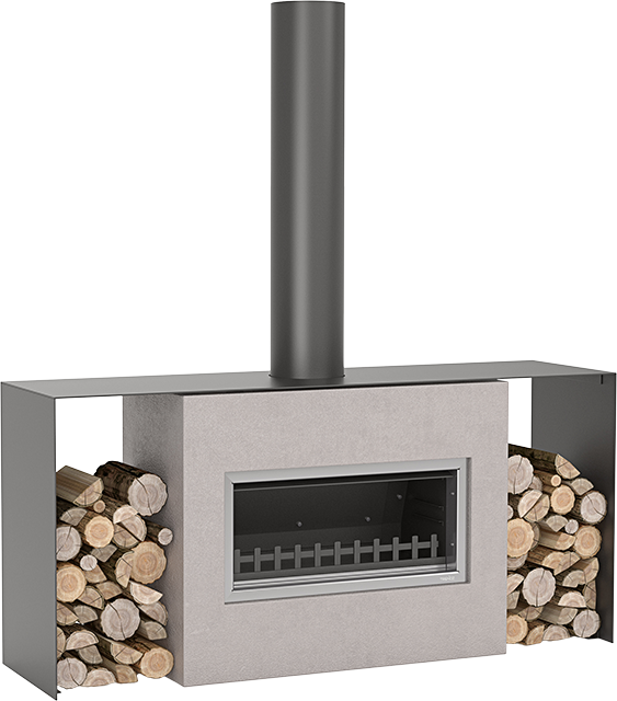 Mini Burton Outdoor Fireplace | Products | Trendz Outdoors